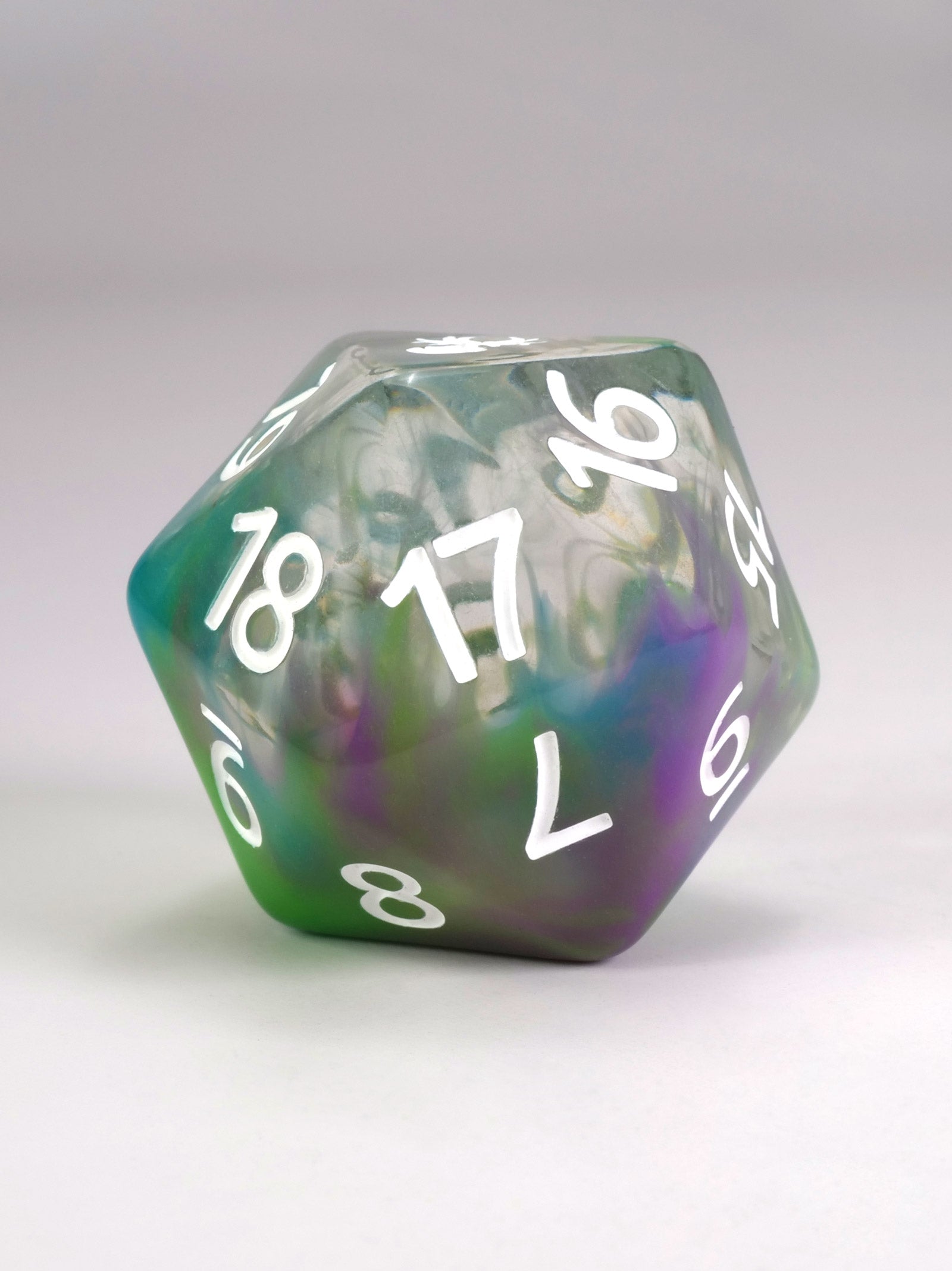 Water Nymph Spindown D20 Lifecounter – Kraken Dice
