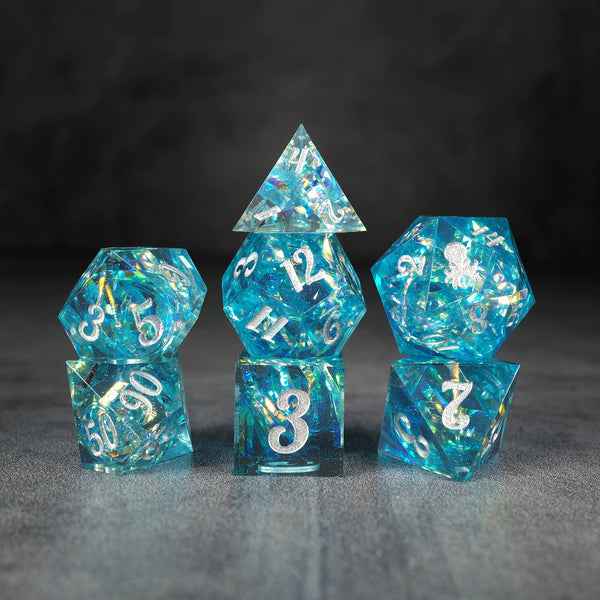 Kraken's Production Sample #10 7pc Dice Set – Kraken Dice